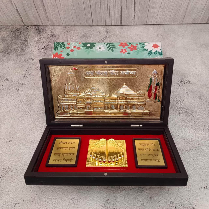 Ram Ayodhya Mandir Gift Box – onesilver.in