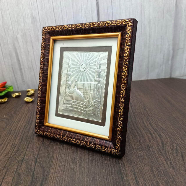 999 Silver Hanuman Frame 8" – onesilver.in