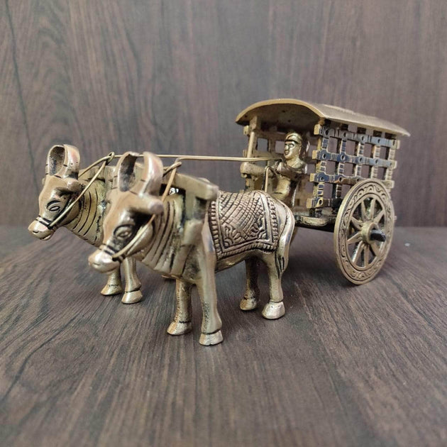 Brass Bull Cart – onesilver.in