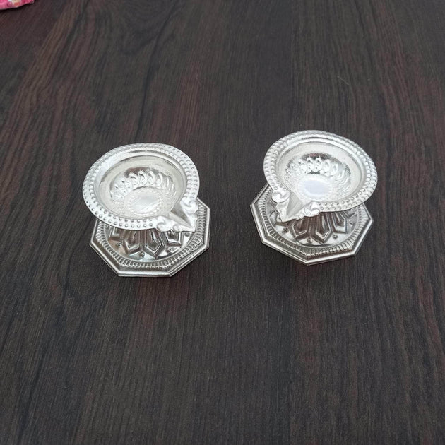 German Silver Deepa/Diya Sets – onesilver.in