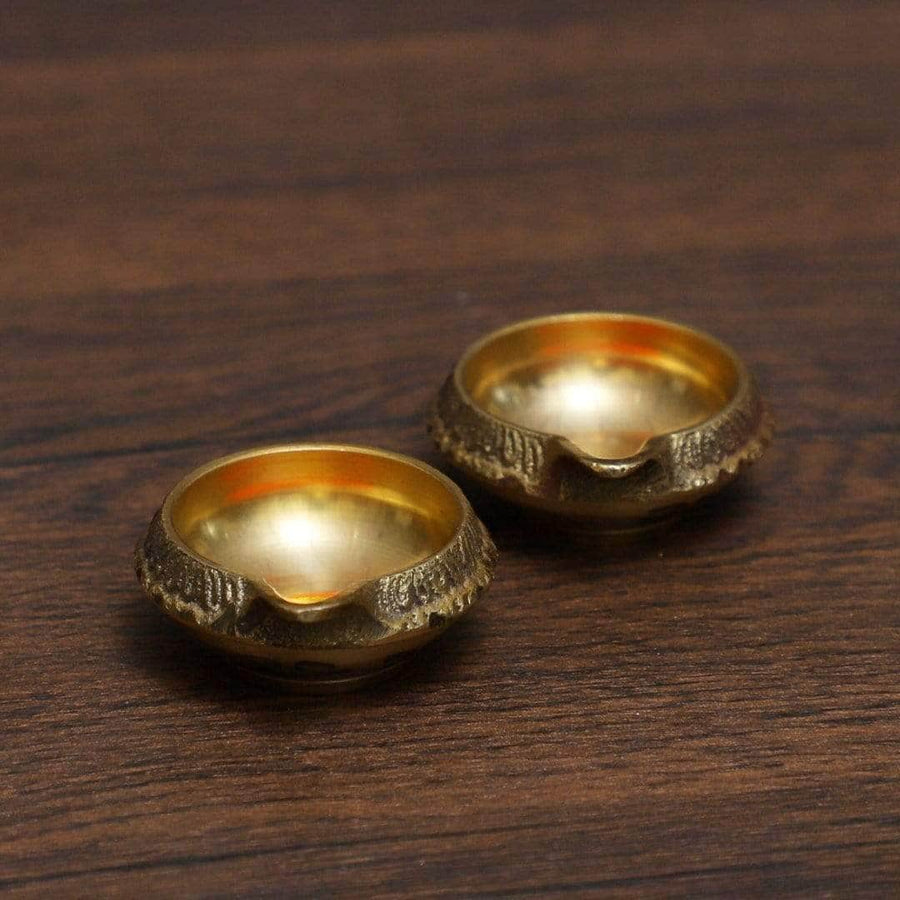 Brass Kuber Deepa Pair – onesilver.in