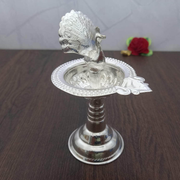 German Silver Deepa/Diya Sets – onesilver.in